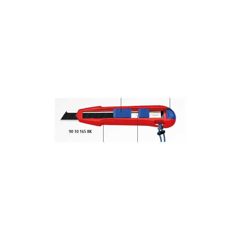 Нож универсальный CutiX KNIPEX 90 10 165 BK Купить, Лучшая цена Украина ...
