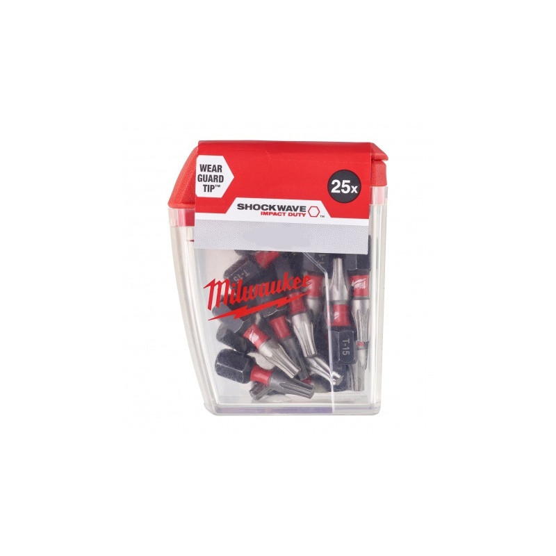 Біта SHOCKWAVE MILWAUKEE, PZ2, 25мм, (25шт) Купити, Найкраща ціна ...