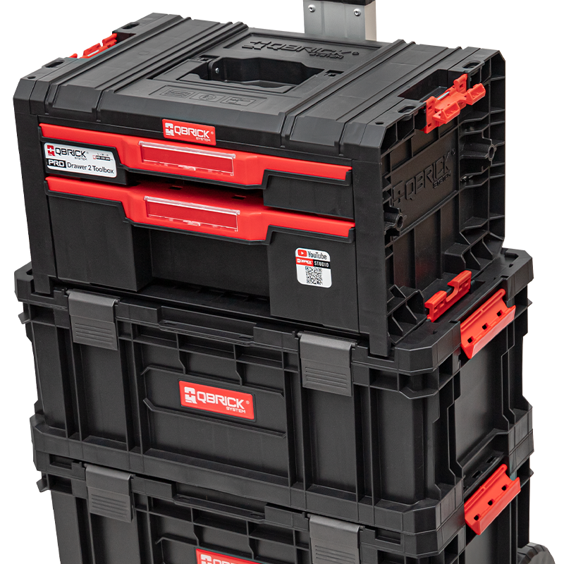 Ящик для инструментов QBRICK SYSTEM TWO TOOLBOX Alu VARIO 560 x 320 x ...